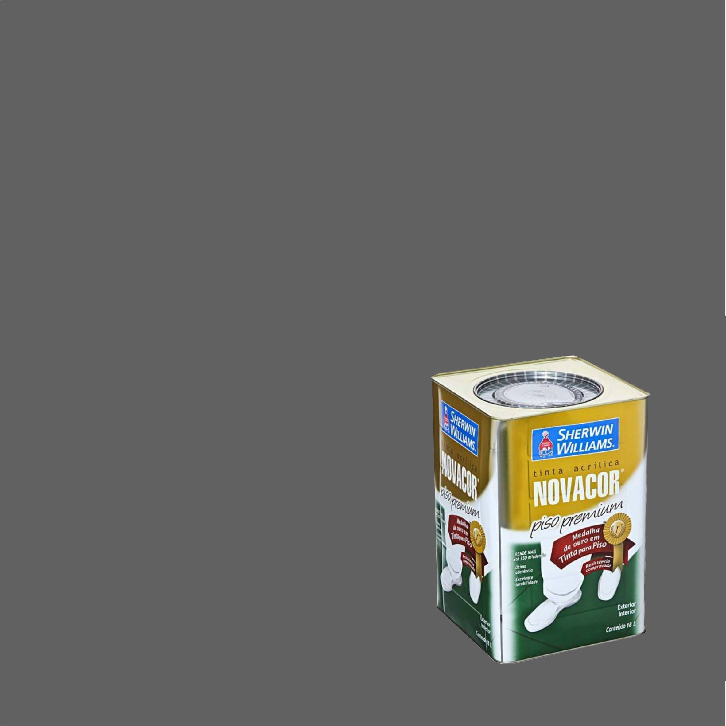 Tinta para piso Novacor Cinza 18l Sherwin Williams – Casa Medeiros